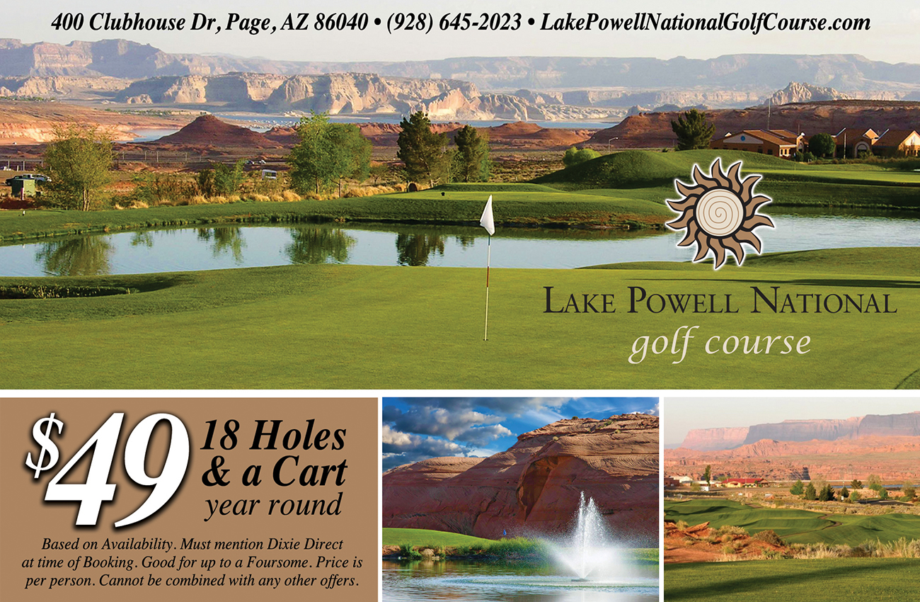 Dixie Direct Southern Utah Discounts | Golf, Dining, Hotels, Travel