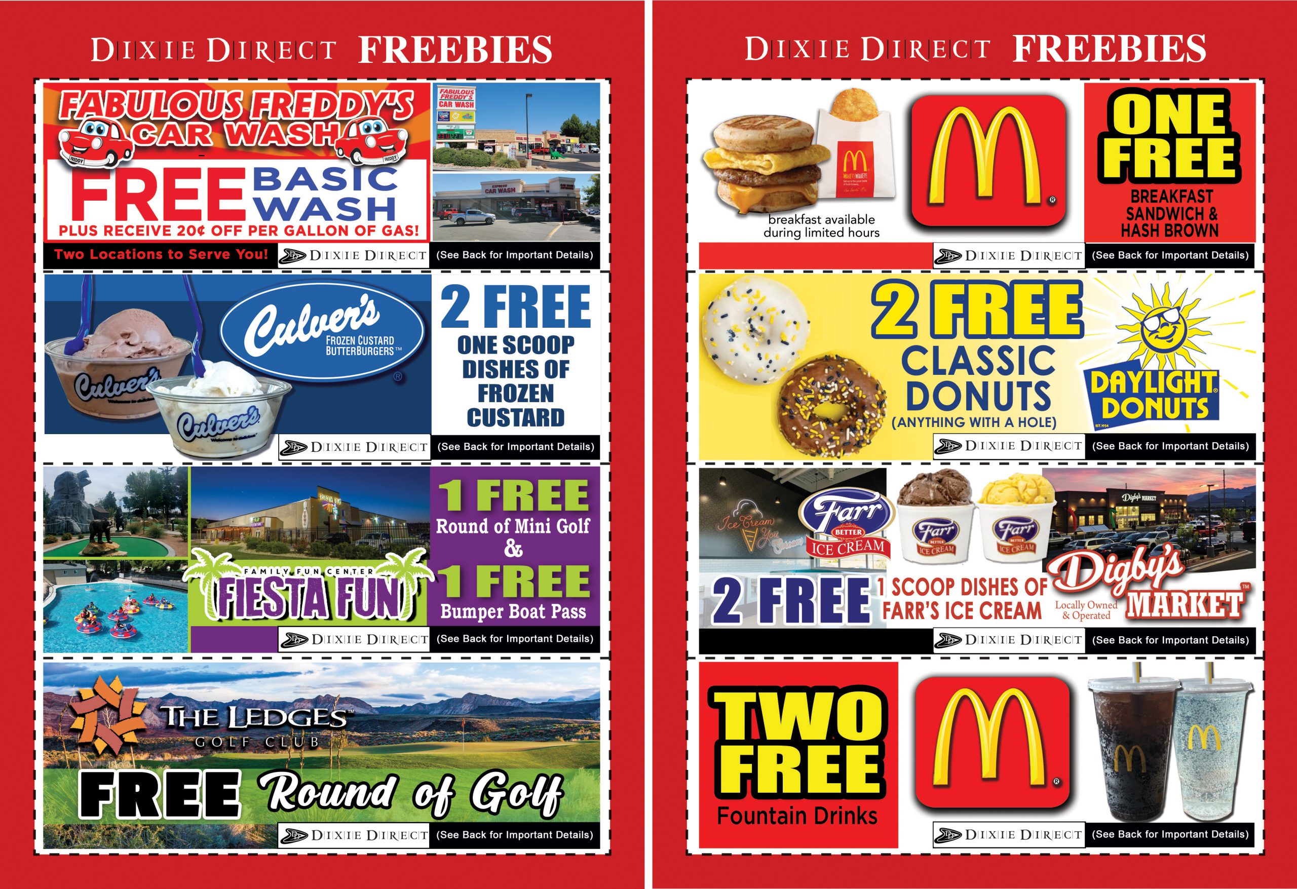 Dixie Direct Southern Utah Discounts | Golf, Dining, Hotels, Travel